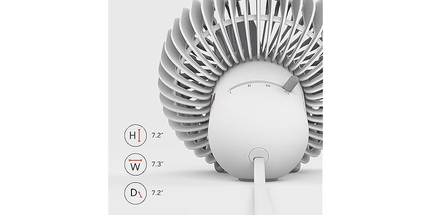 Sharper Image REFRESH 01 Personal Desktop Fan