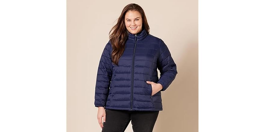 Amazon Essentials Womens Packable Puffer