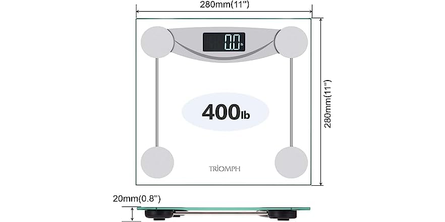 Triomph Smart Digital Body Weight Scale