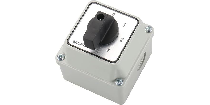 Rotary Changeover Switch w/ Exterior Box