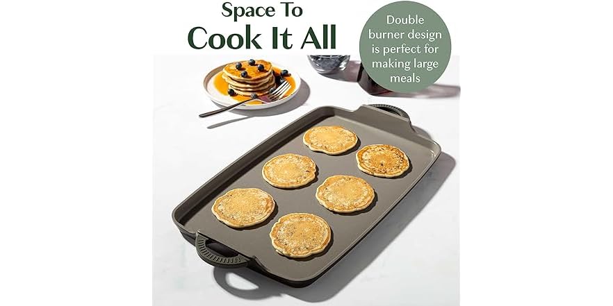Goodful All-in-One Double Burner Griddle