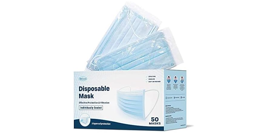 Disposable Face Mask Individually Wrap