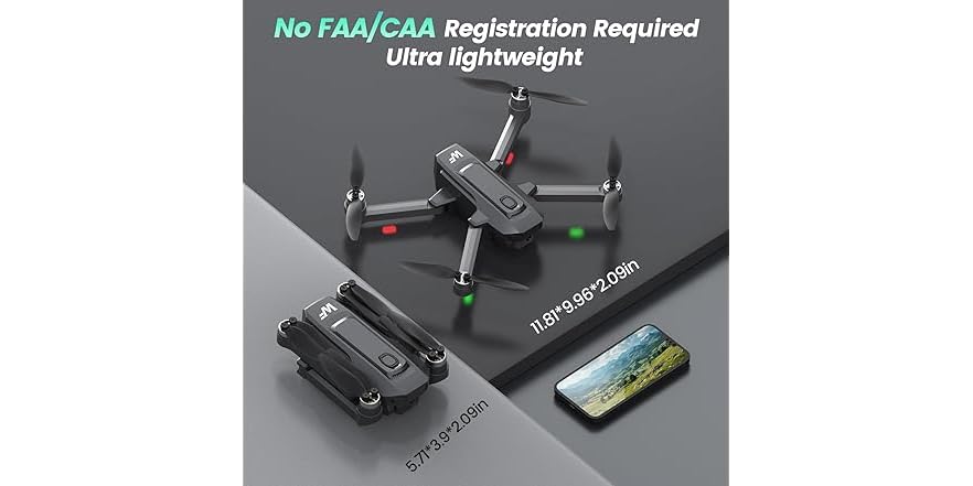 WF30 GPS Follow Me Drone for Beginners