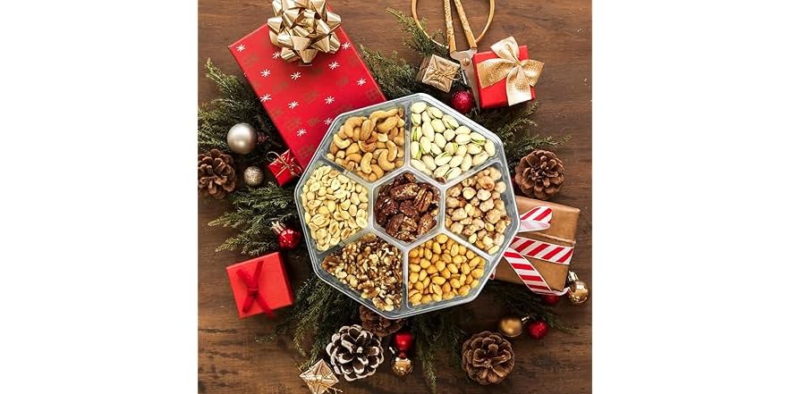 Christmas Nuts Gift Box 7pc