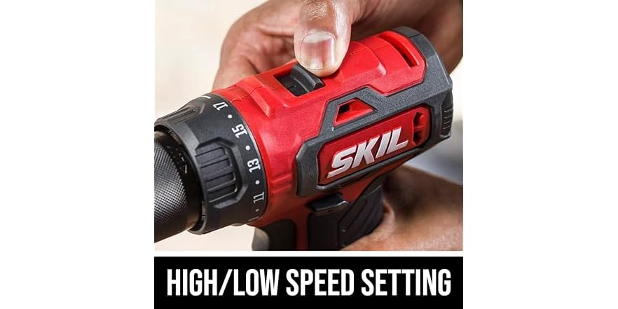 SKIL Brushless 20V 1/2 Inch Drill Driver Kit