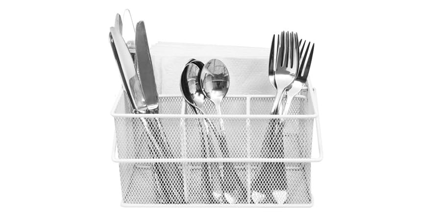 Sorbus Mesh Utensil & Condiment Caddy
