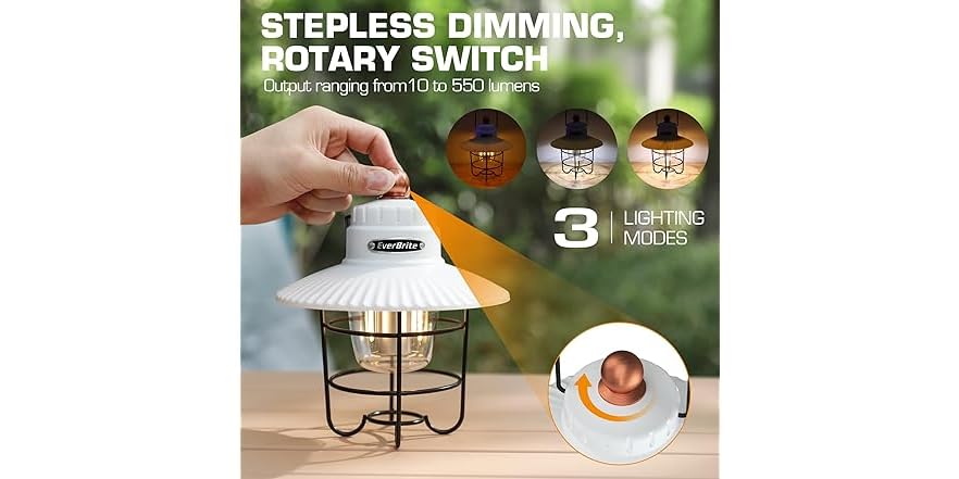 EverBrite LED Rechargeable Lantern, Choose Color