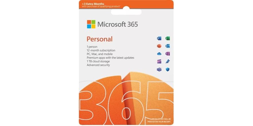 Microsoft 365 Personal 15-Month Subscription