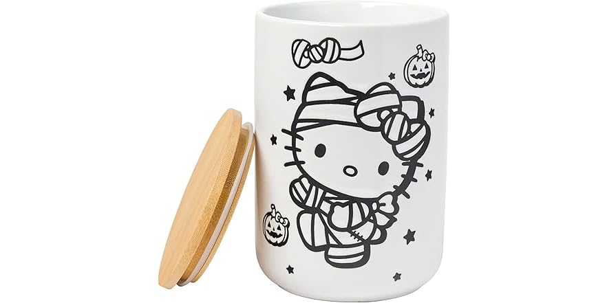 Silver Buffalo Sanrio Hello Kitty Hallow Jar
