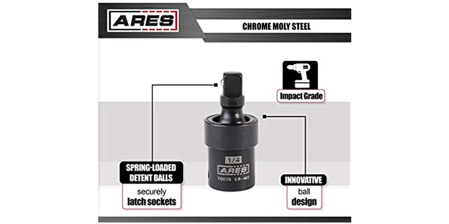 3-Piece Impact Universal Joint Set