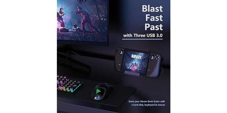 Tiergrade 6-in-1 USB-C Hub, 4K HDMI, Ethernet