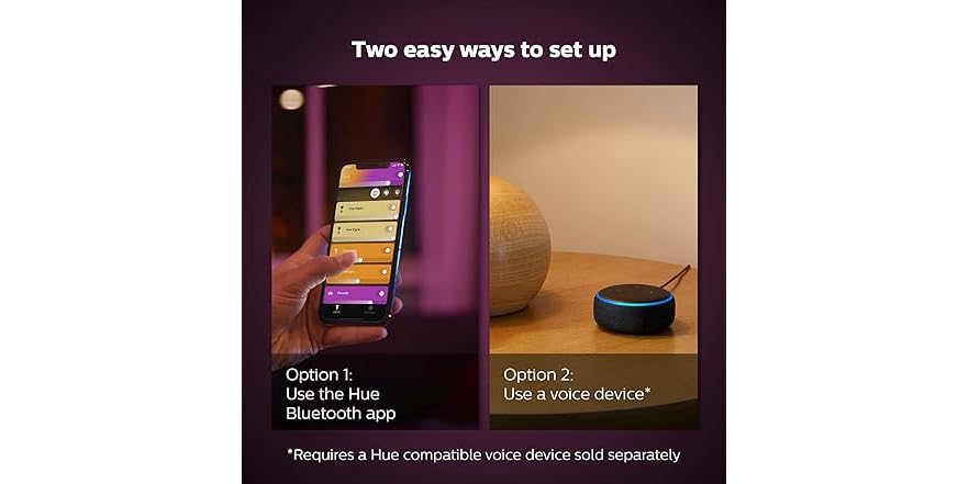 Philips Hue Iris Smart Table Lamp, White