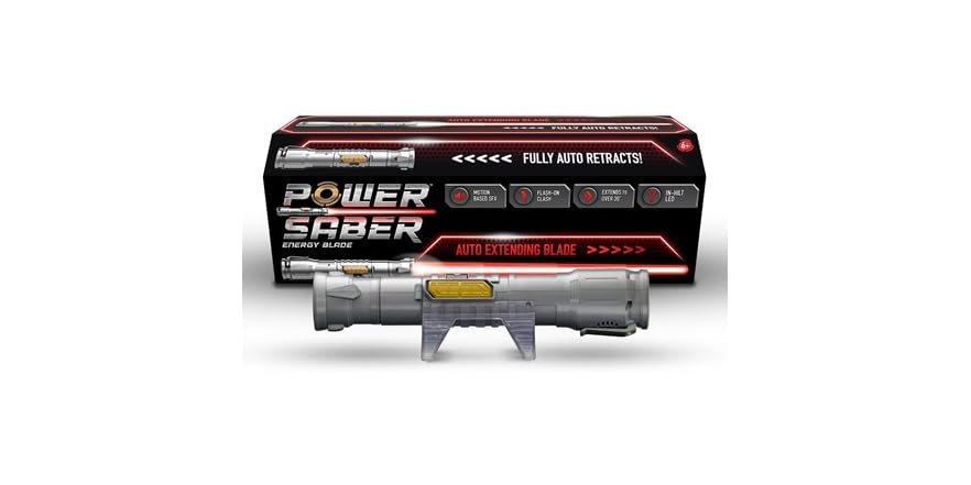 Goliath Power Saber Auto-Extending Blade- Red