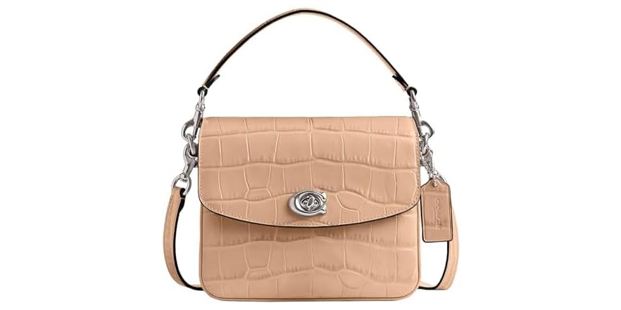 Coach Embossed Croc Cassie Crossbody 19