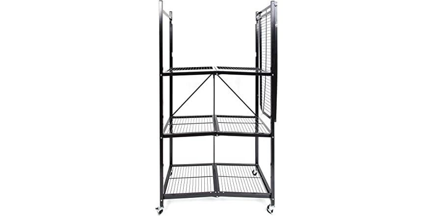 Origami Storage Shelves on Wheels