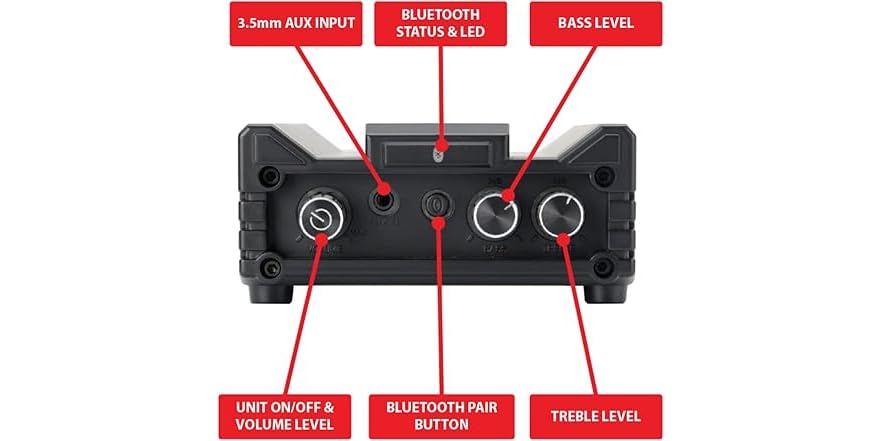 Dual Electronics DBTMA100 Black Micro 2 Channel Class-D Amplifier