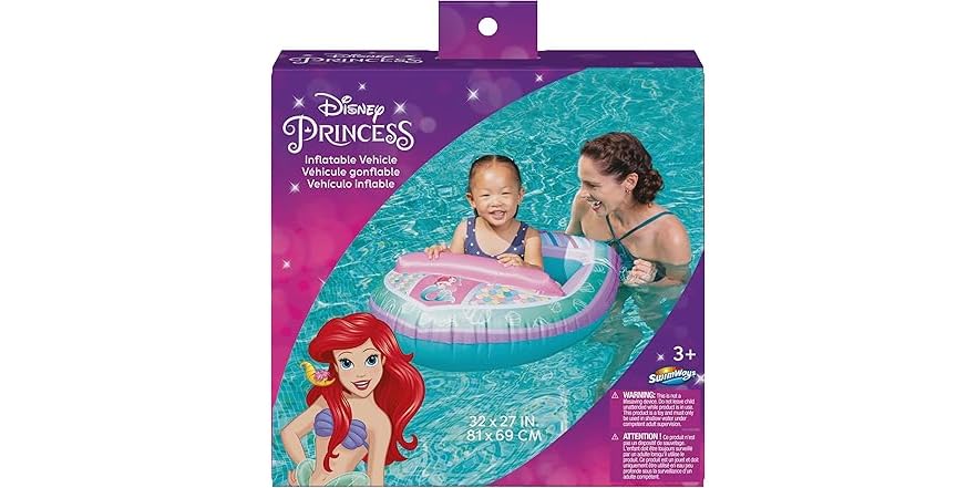 Swimways Disney Ariel Inflatable Boat