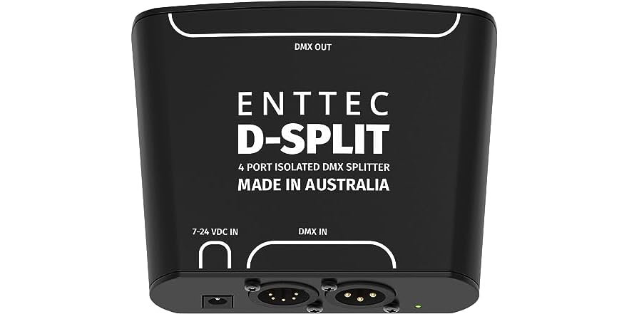Enttec D-Split 70579 DMX 4 Port Isolated Splitter