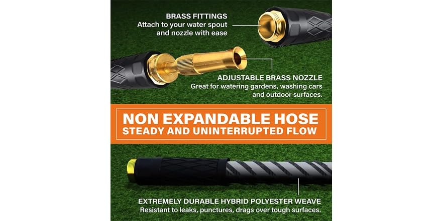 Bionic Flex PRO 50’ Heavy Duty Garden Hose