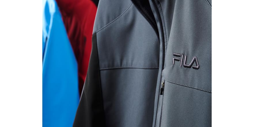 Fila Men's Descent Softshell Jacket-Red