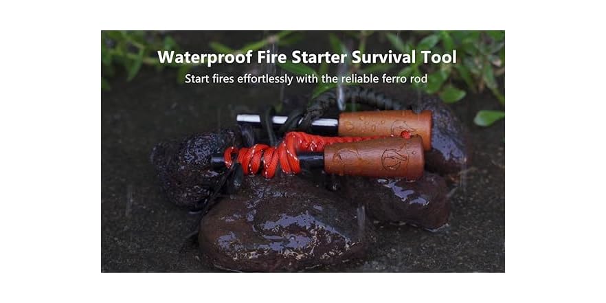 Fire Starter Survival Tool