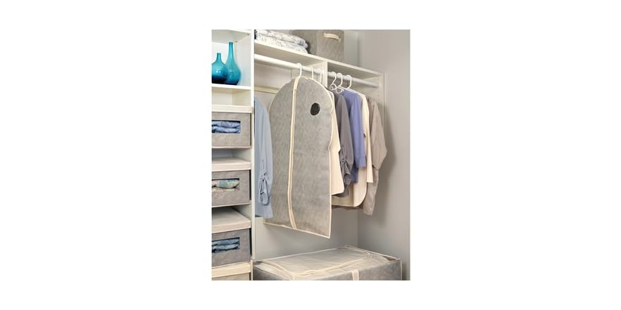 4-Pack Hanging Suit Storage