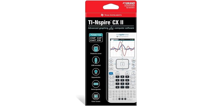 Texas Instruments Color Graphing Calculator