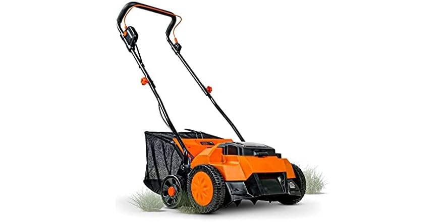 SuperHandy 2-in-1 Electric Walk Behind Scarifier