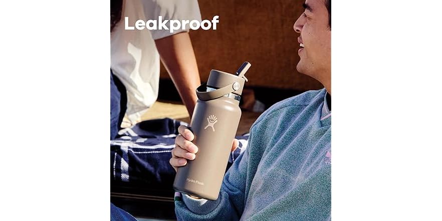 Hydro Flask Wide Flex Straw Cap, 40 oz, Trillium