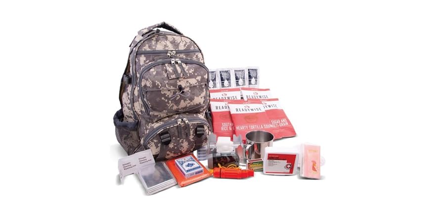 ReadyWise 63 Piece Emergency Survival Backpack