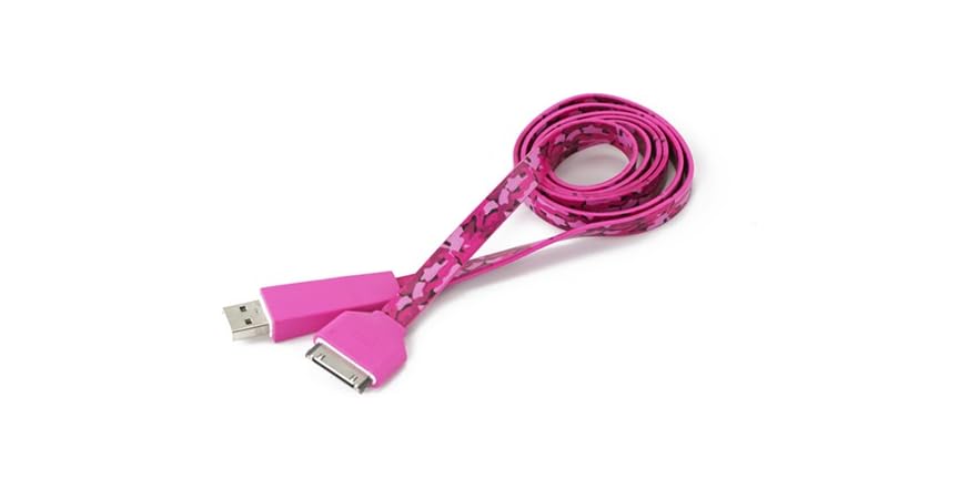 40" 30-pin to USB Flat Charger Cable