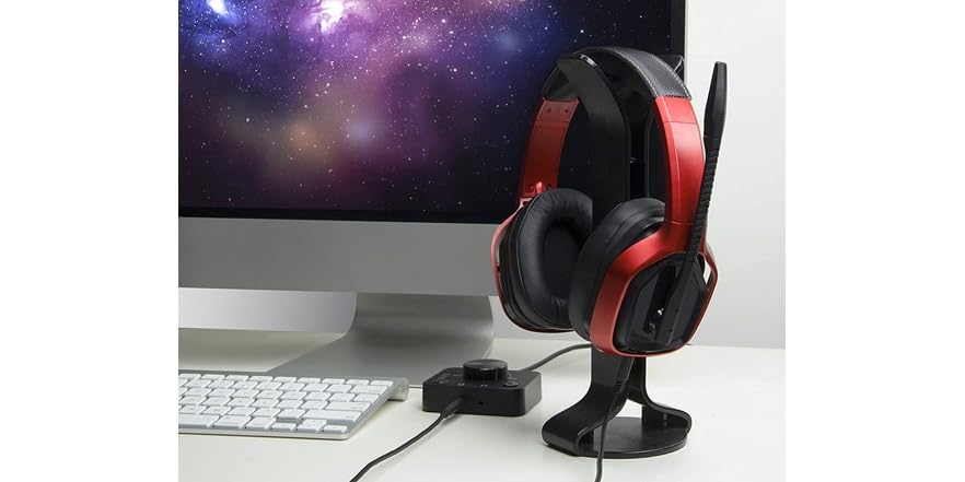 Amazon Basics Gaming Headset with Desktop Mixer