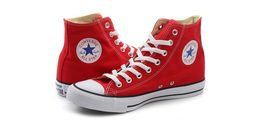 Converse Unisex All Star HI Red Shoes