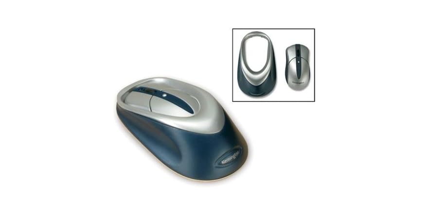 Kensington Wireless Convertible Pocket Mini Mouse
