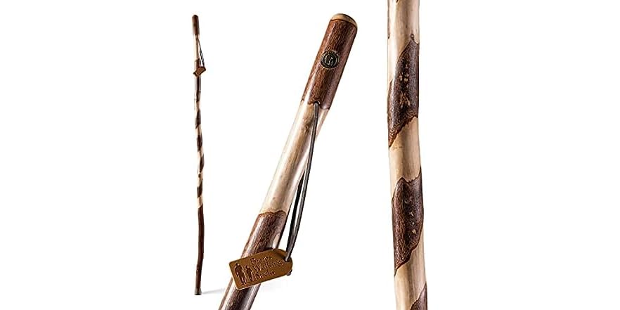 Brazos Rustic Wood Walking Stick