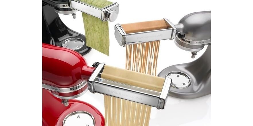 KitchenAid 3-Piece Pasta Roller and Cutter Attachment