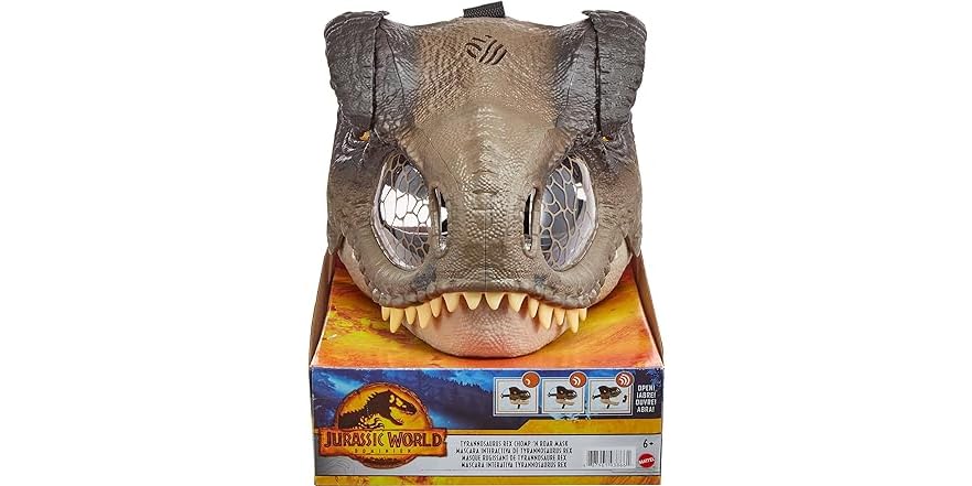 Chomp N Roar Tyrannosaurus Rex Mask with Sounds 315254
