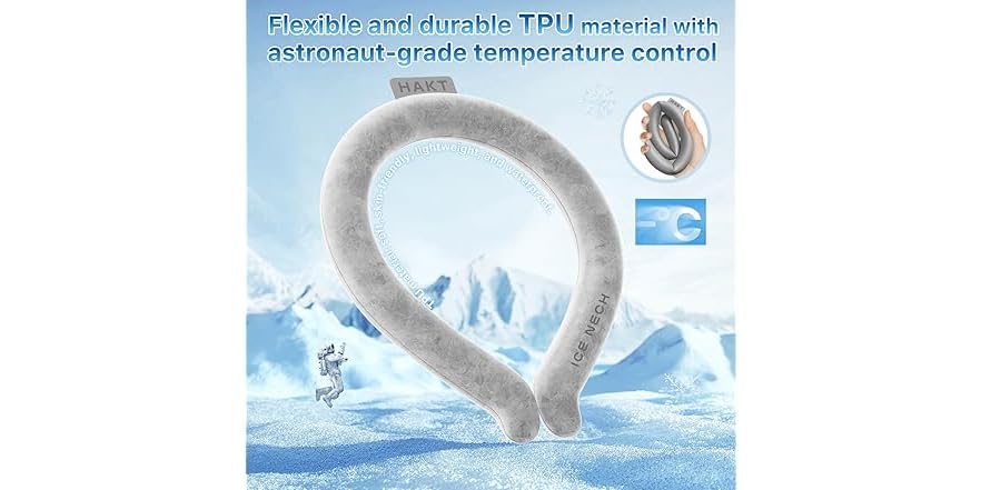 Wearable Neck Cooling Tube 2 Pack