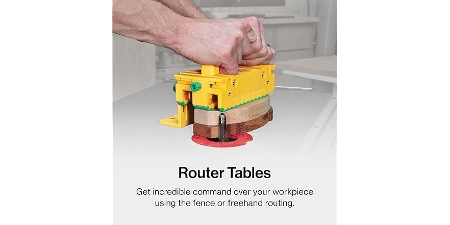 MICROJIG GRR-RIPPER GR-100 3D Table Saw Pushblock, Yellow