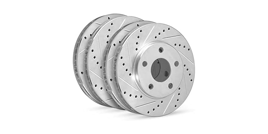 R1 Concepts Front Rear Brake Rotor Kit