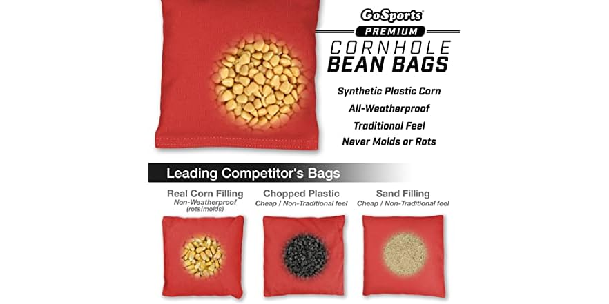 GoSports Cornhole Bean Bags Set