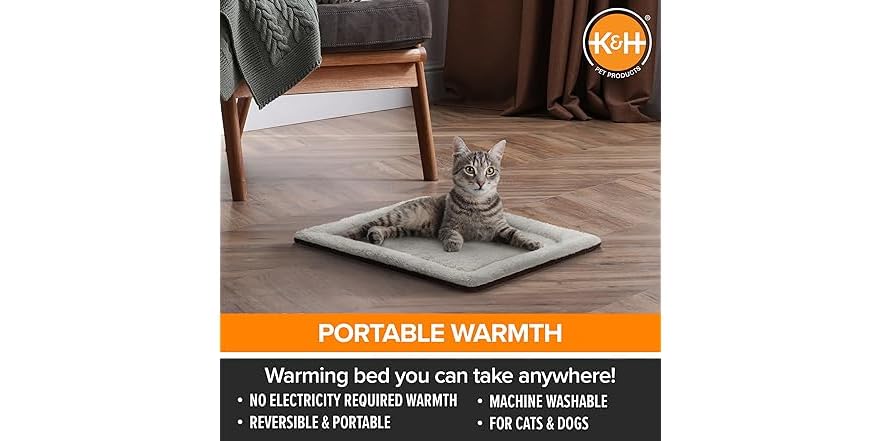 K&H PET PRODUCTS Self-Warming Cat Pad