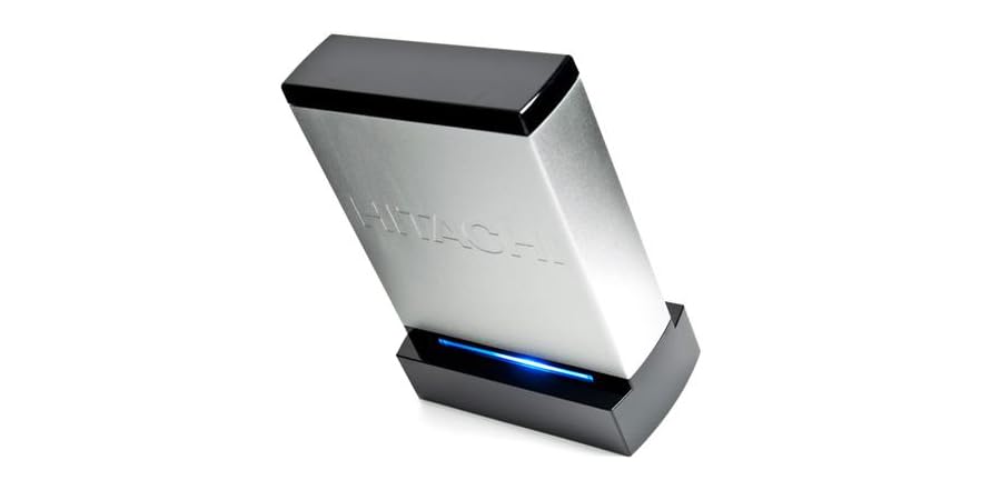 Hitachi SimpleDrive III 1TB Aluminum External Hard Drive