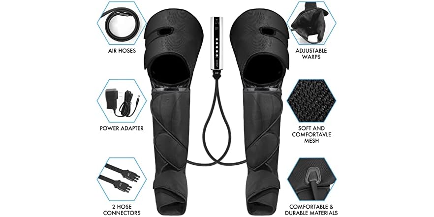Air Compression Full Leg Massager