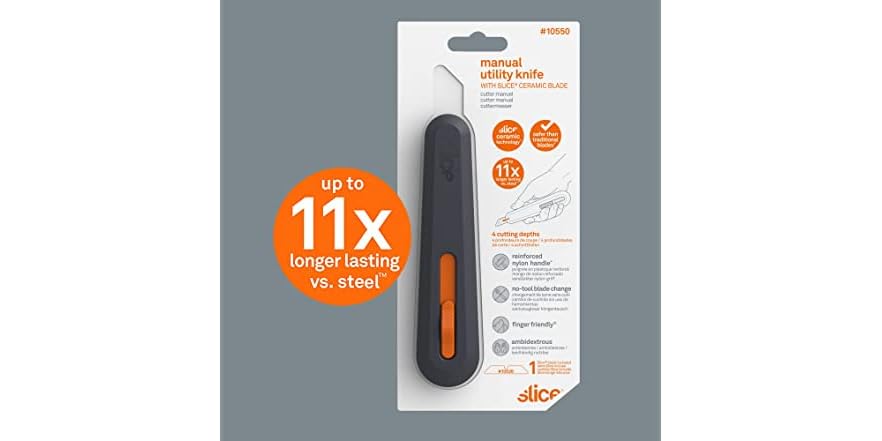 Slice 5 Position Ceramic Blade Utility Knife