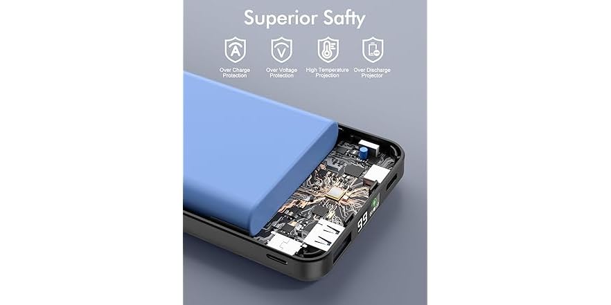 Foldable 10000mAh Magnetic Power Bank