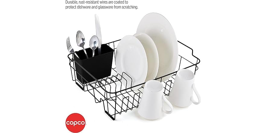 Copco Black Small Dish Rack