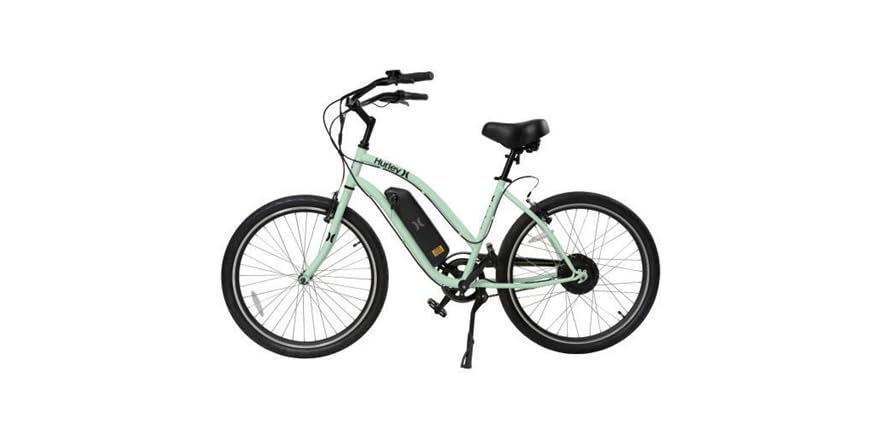 Hurley Bike Layback 500W Step Thru Single Speed E-Bike