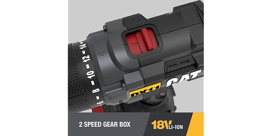 CAT DX11 18V Brushless 1/2in Drill/Driver Kit