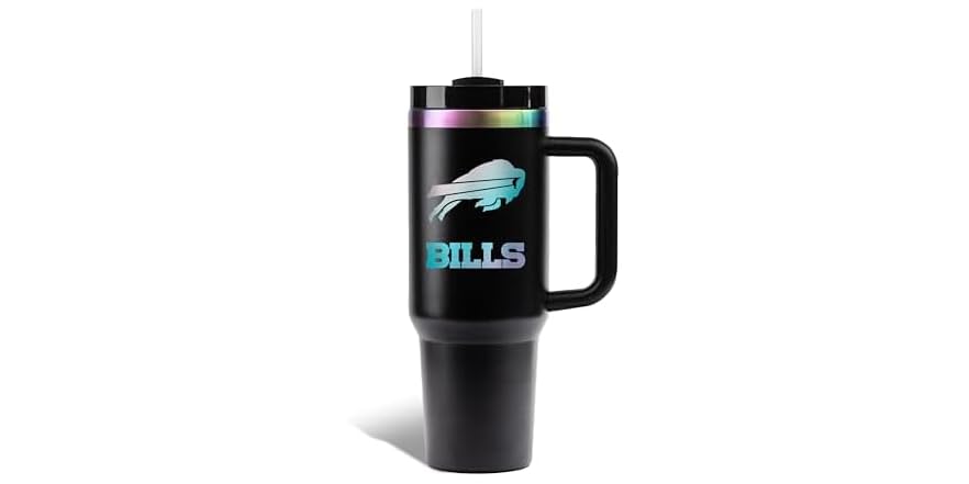 BILLS Iridescent Logo Tumbler (40oz)
